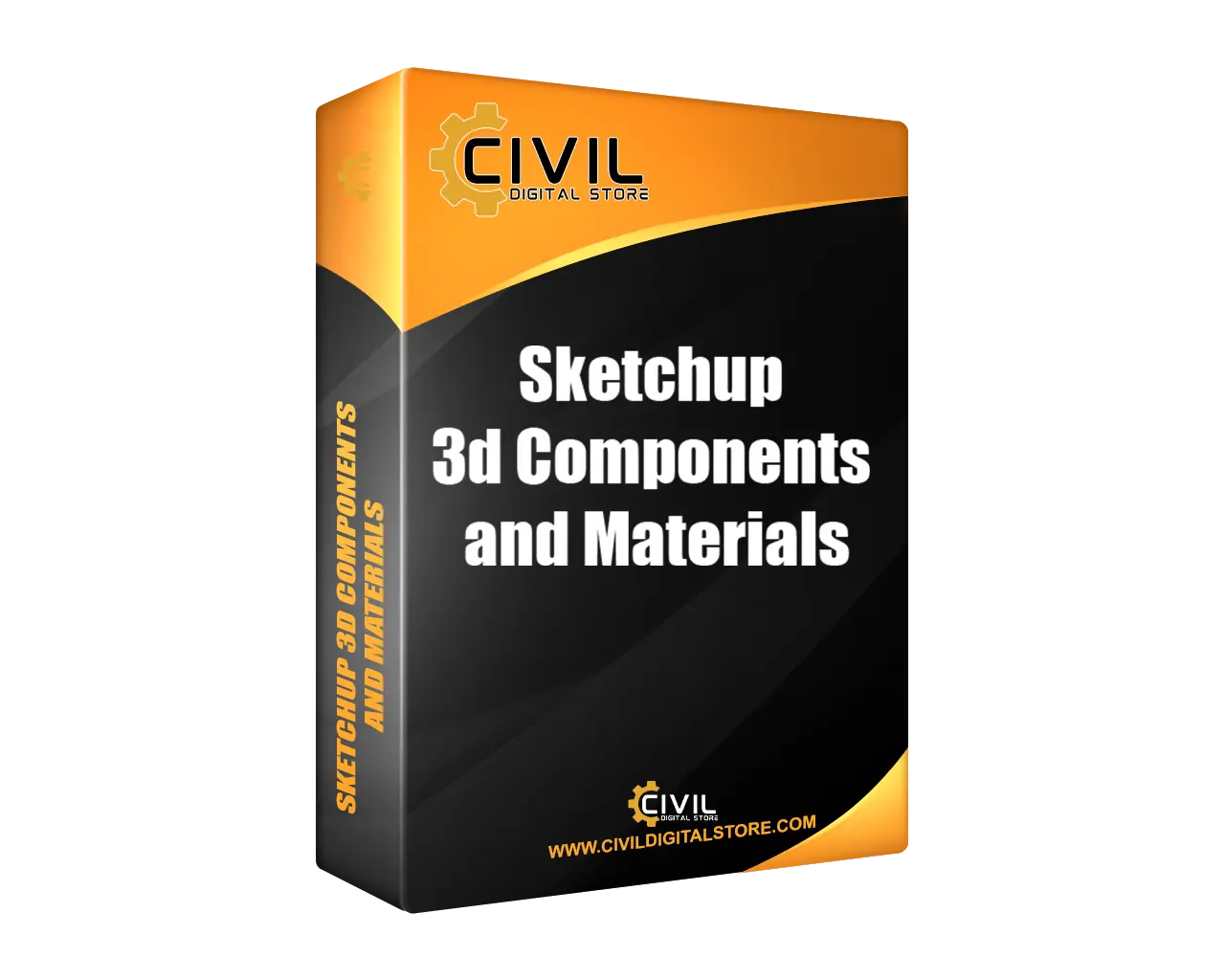 Sketchup 3d Components and Materials - Civil DigitalStore
